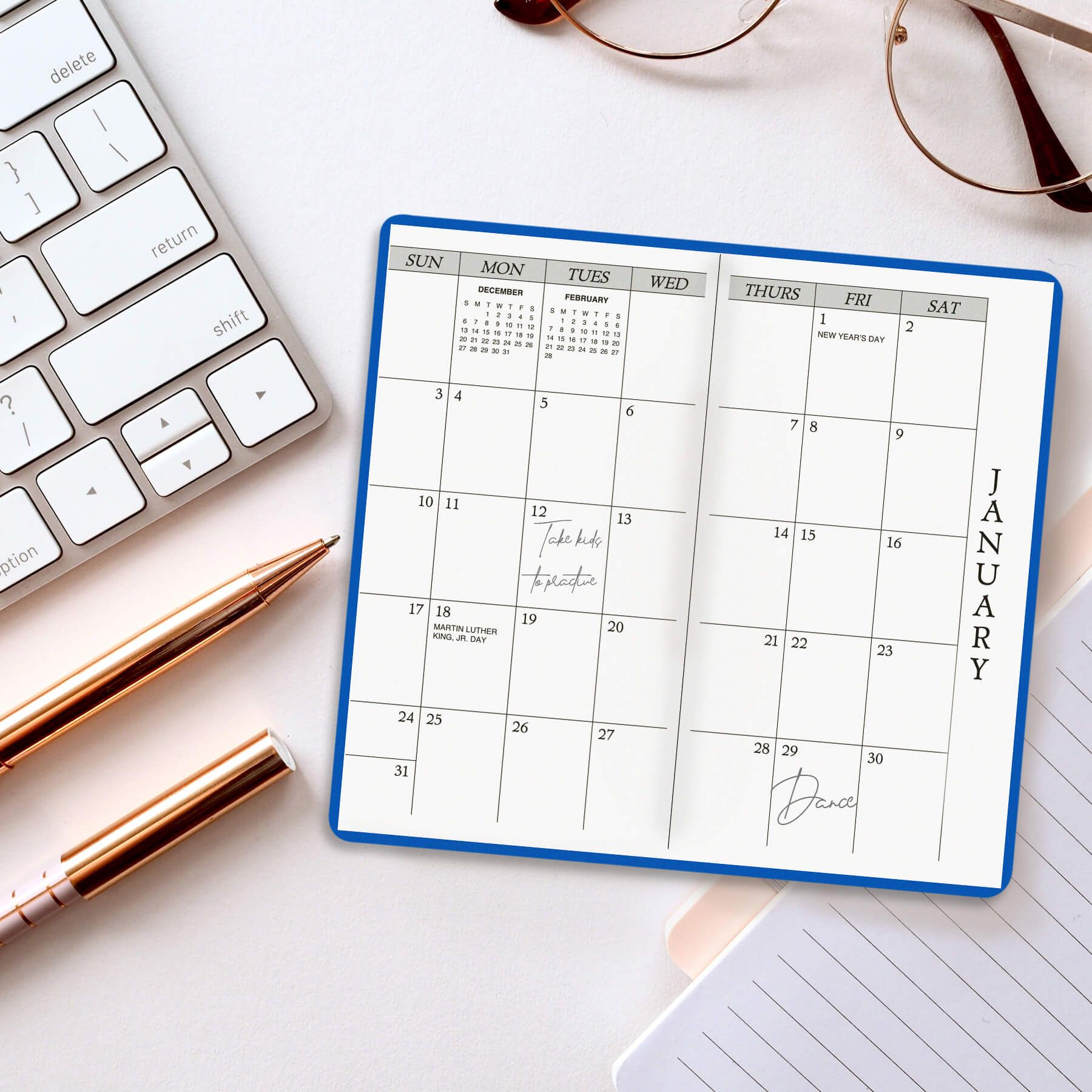 Monthly Pocket Planner - Fey Promo