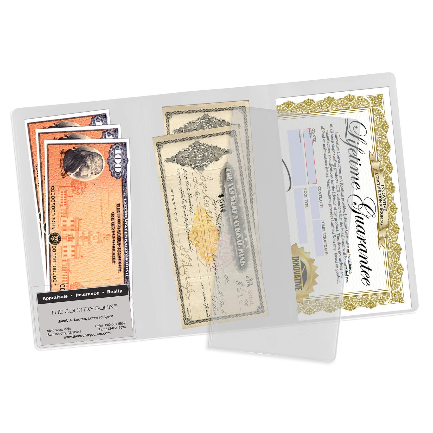 Fey Promo - 3-Pocket Policy Wallets